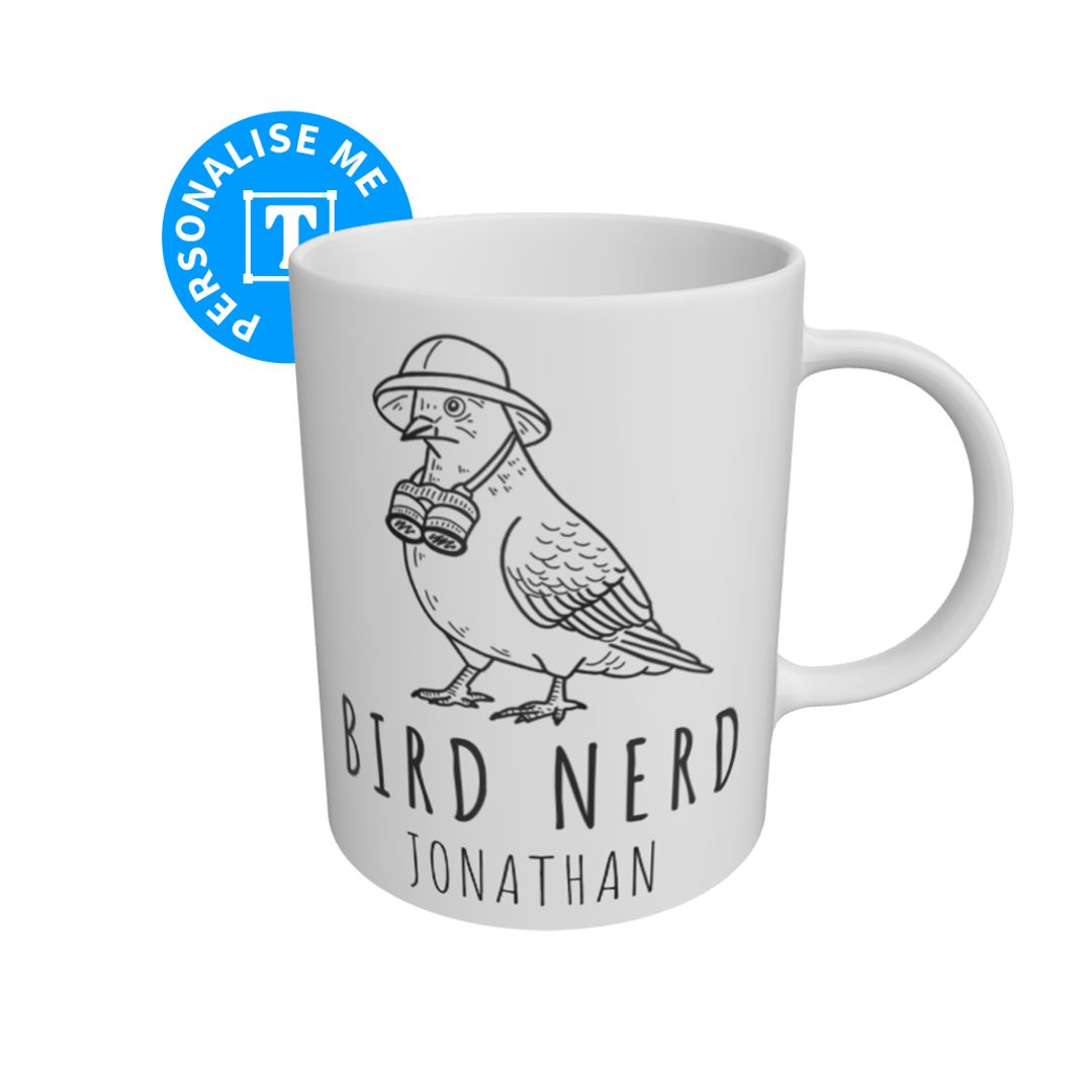 Personalised Bird Nerd Mug | Official RSPB Shop