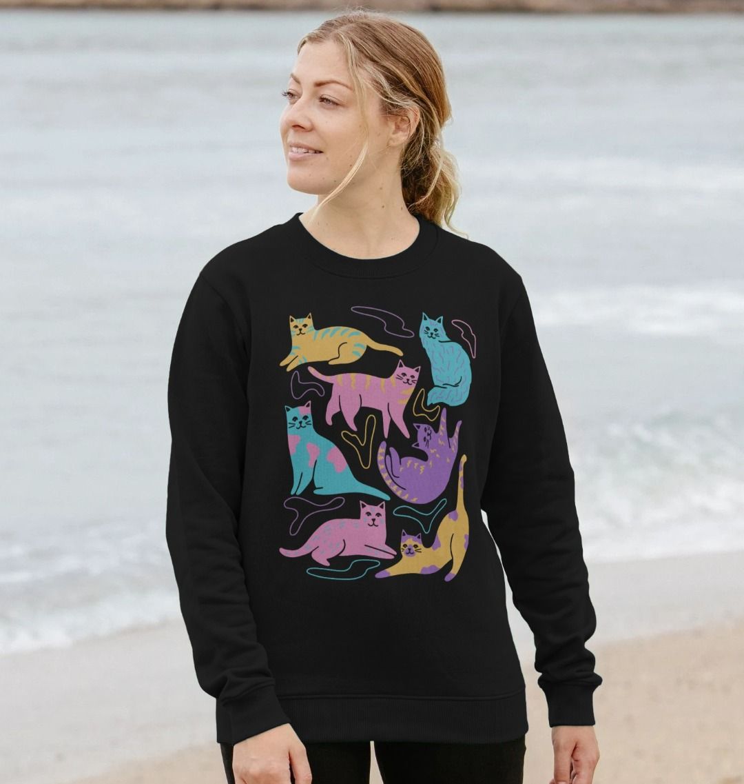 Colourful Cats Jumper | Official Cats Protection Shop