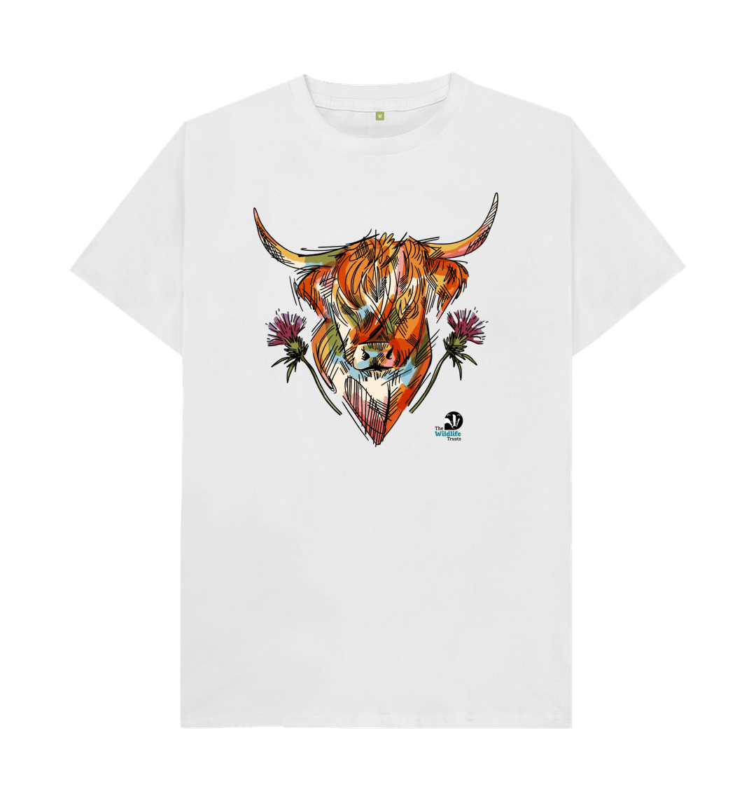 Highland Cow T-shirt | The Wildlife Trusts Shop