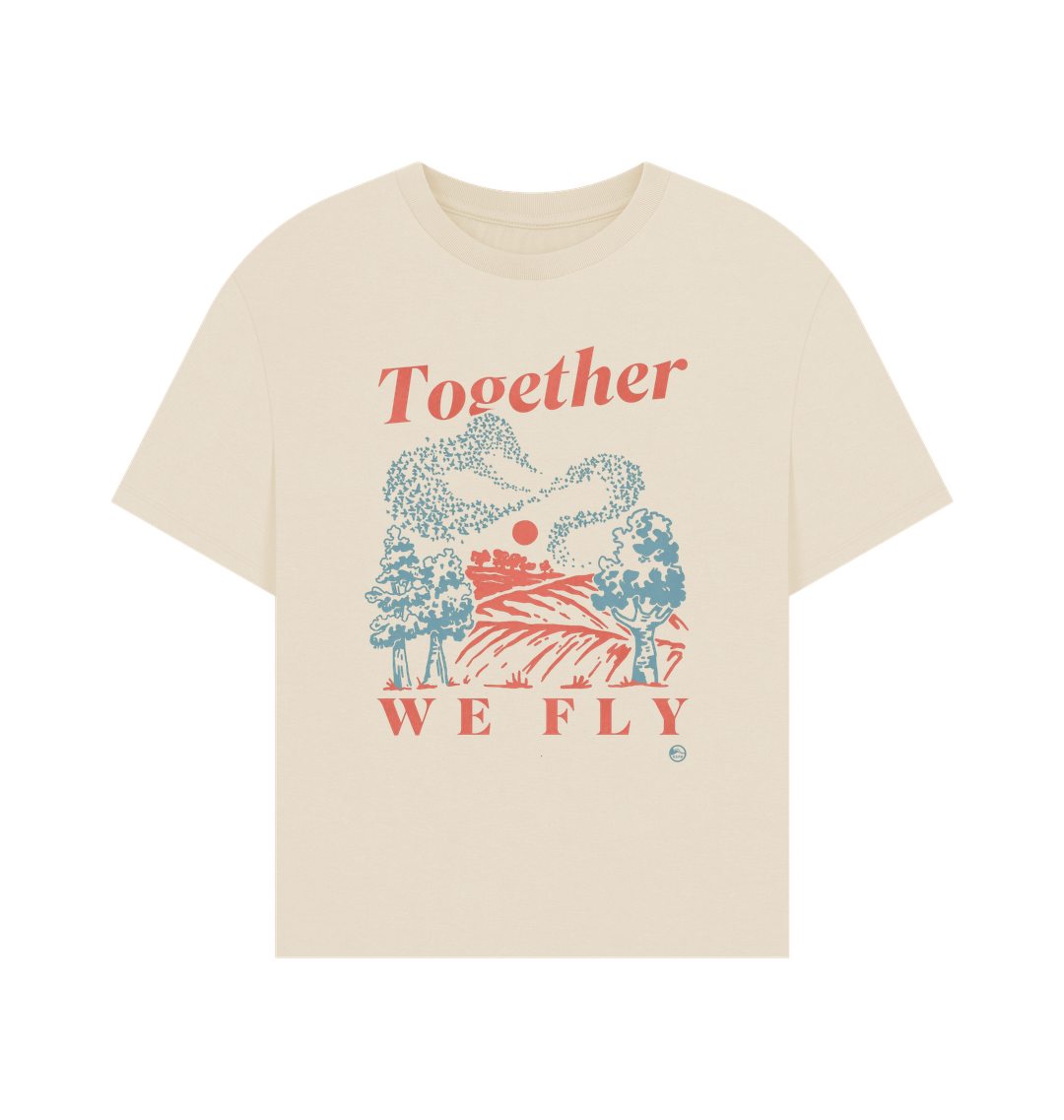 Women's Together We Fly Oversized T-shirt