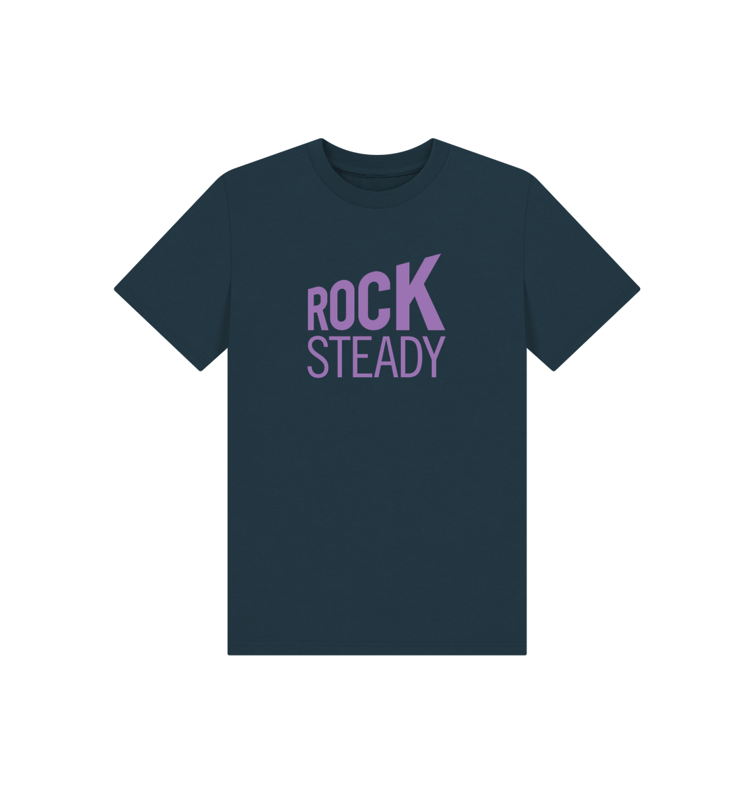 Rocksteady Purple Logo Kids T-shirt