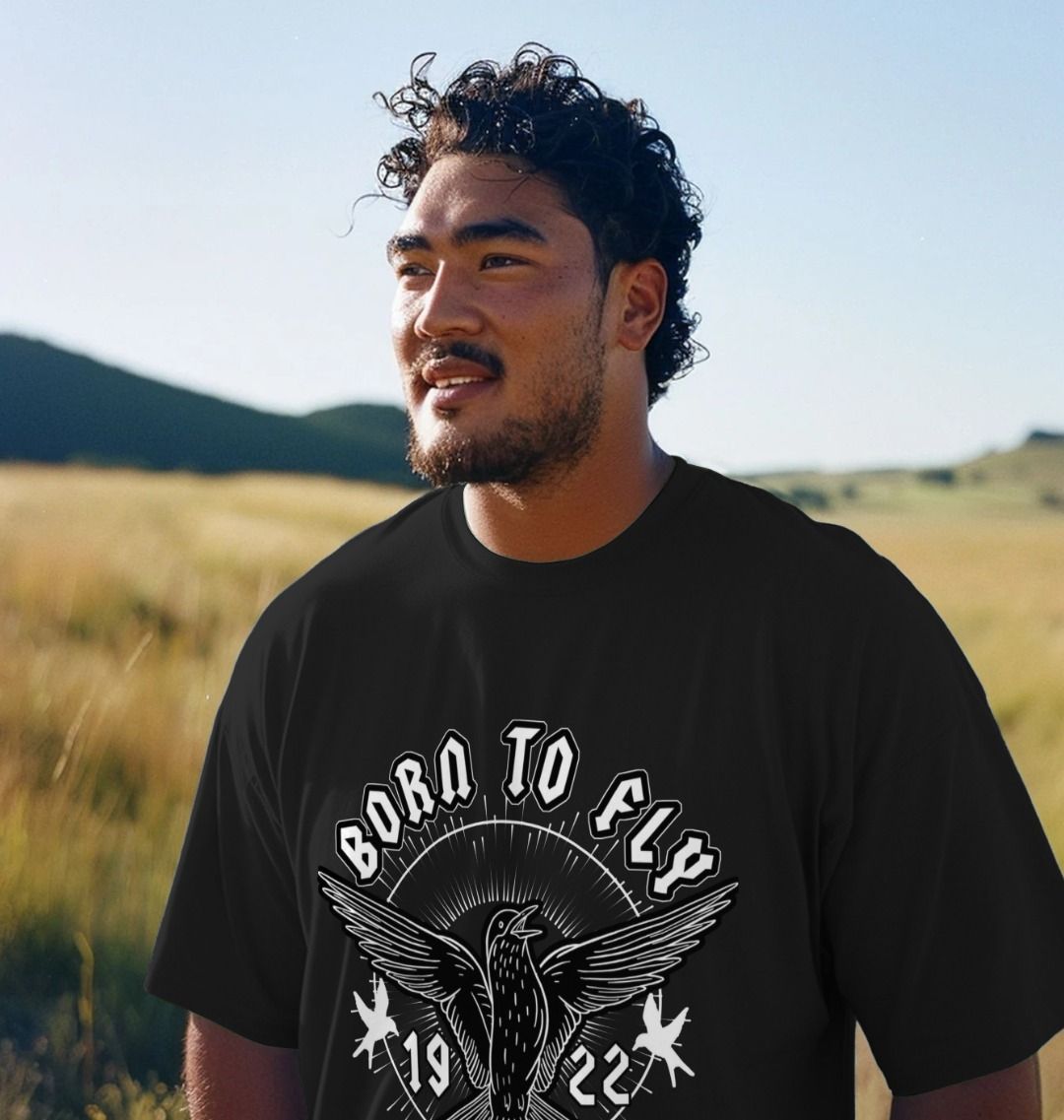 Oversized Born To Fly T-Shirt