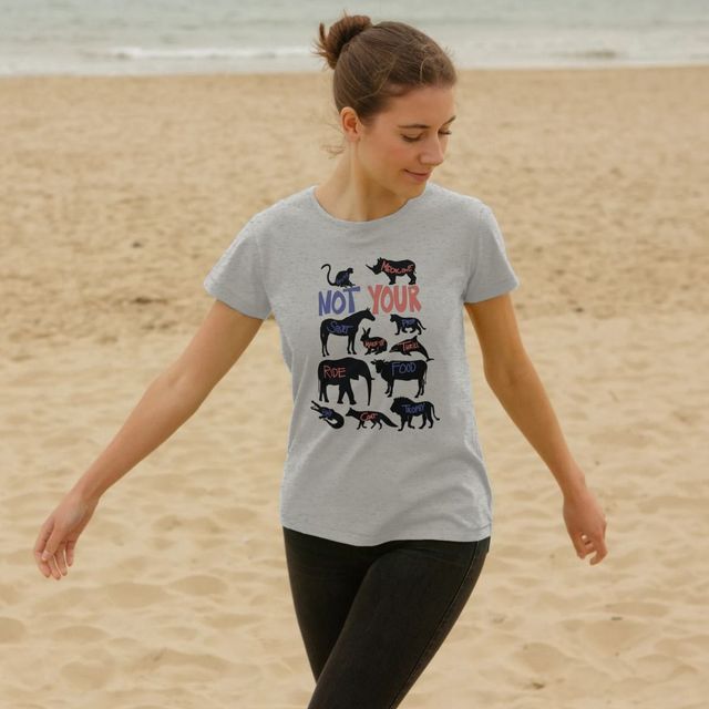 Recycled T-Shirt: Solution Not Pollution (Slim Fit)