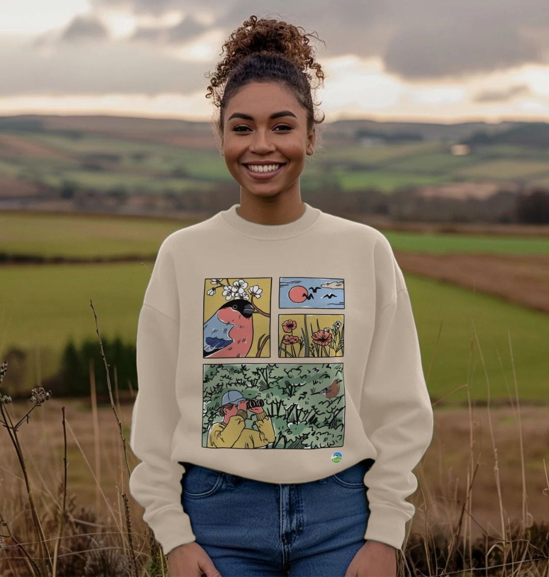 Bird Nerd Oversized Jumper | Official RSPB Shop