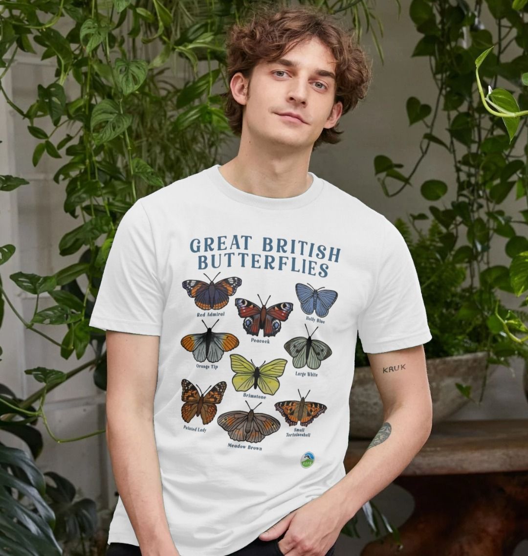 Great British Butterflies T-Shirt | Official RSPB Shop