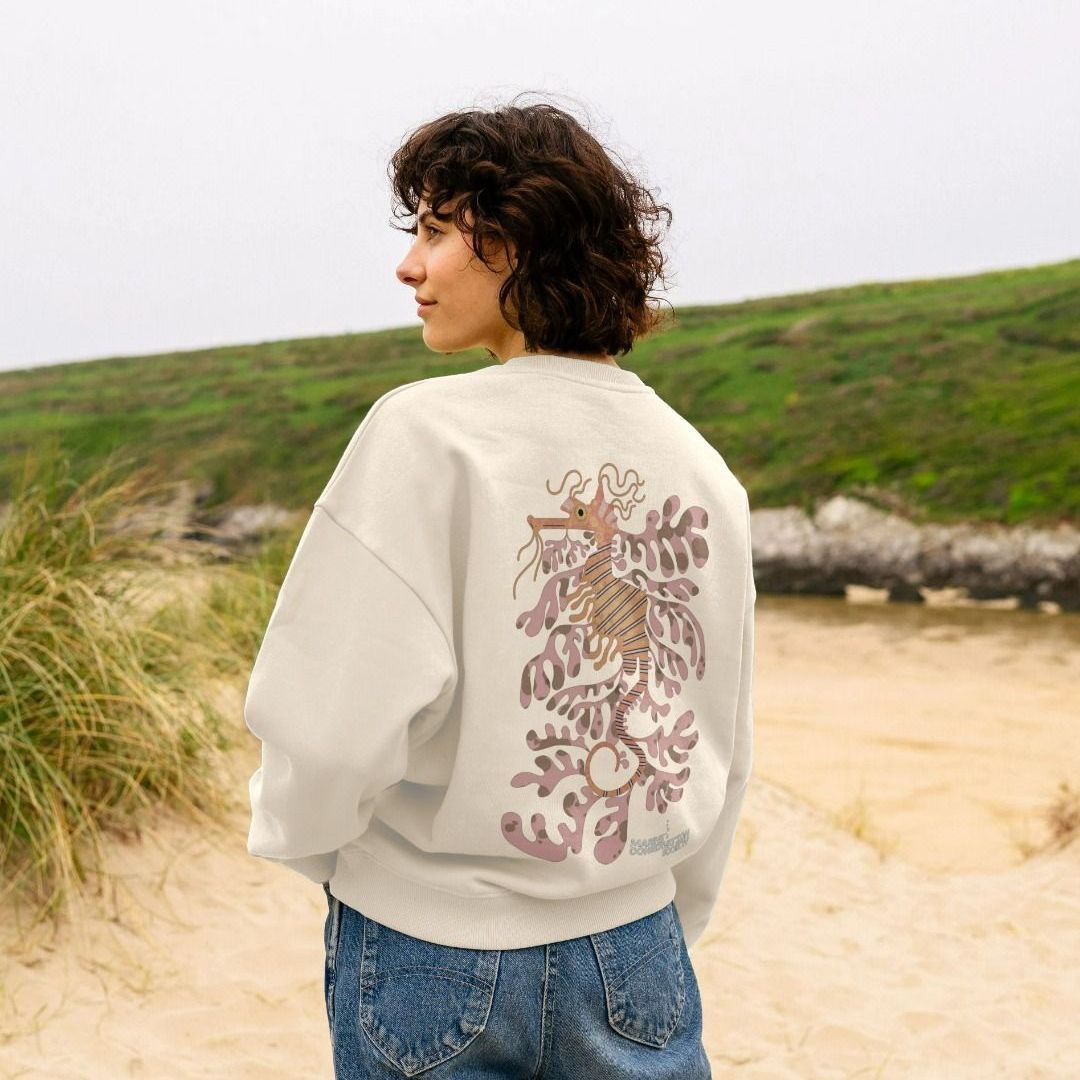 Leafy Sea Dragon Oversized Jumper