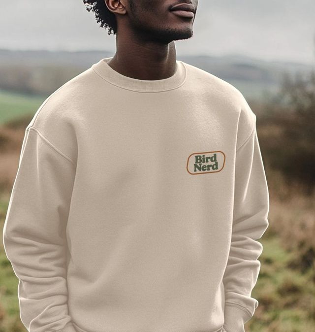 Bird Nerd Women's Oversized Jumper | RSPB