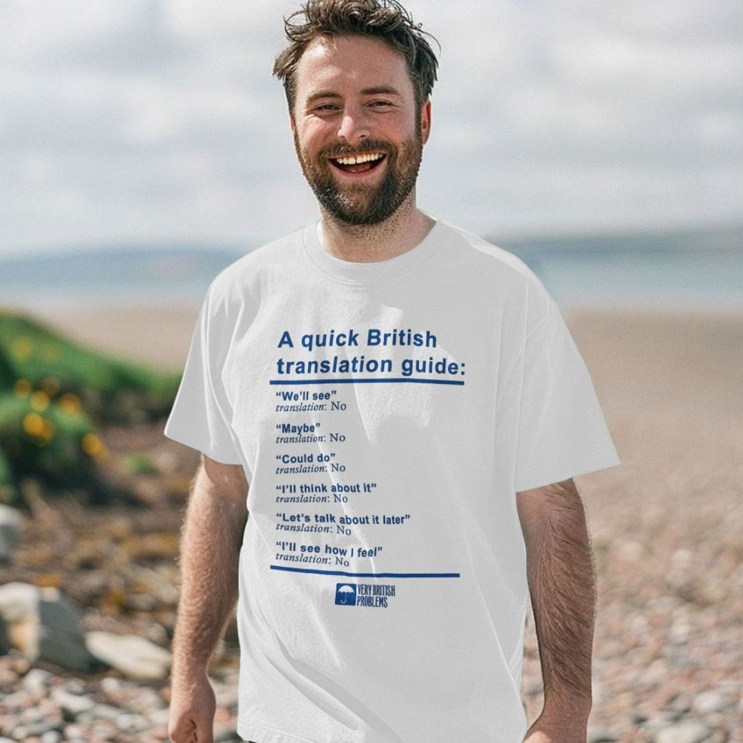 A Quick British Translation Guide Oversized T-Shirt