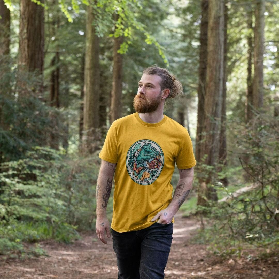 Save The Rainforests 80s Circular T-shirt (Men)