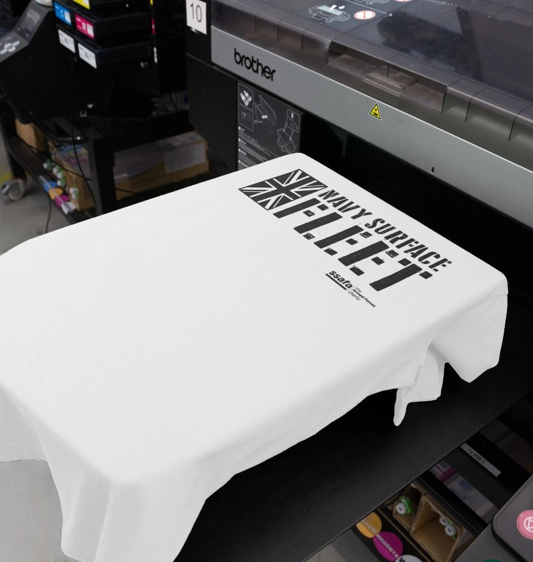 SSAFA Navy Surface Fleet Top (White) | SSAFA Store