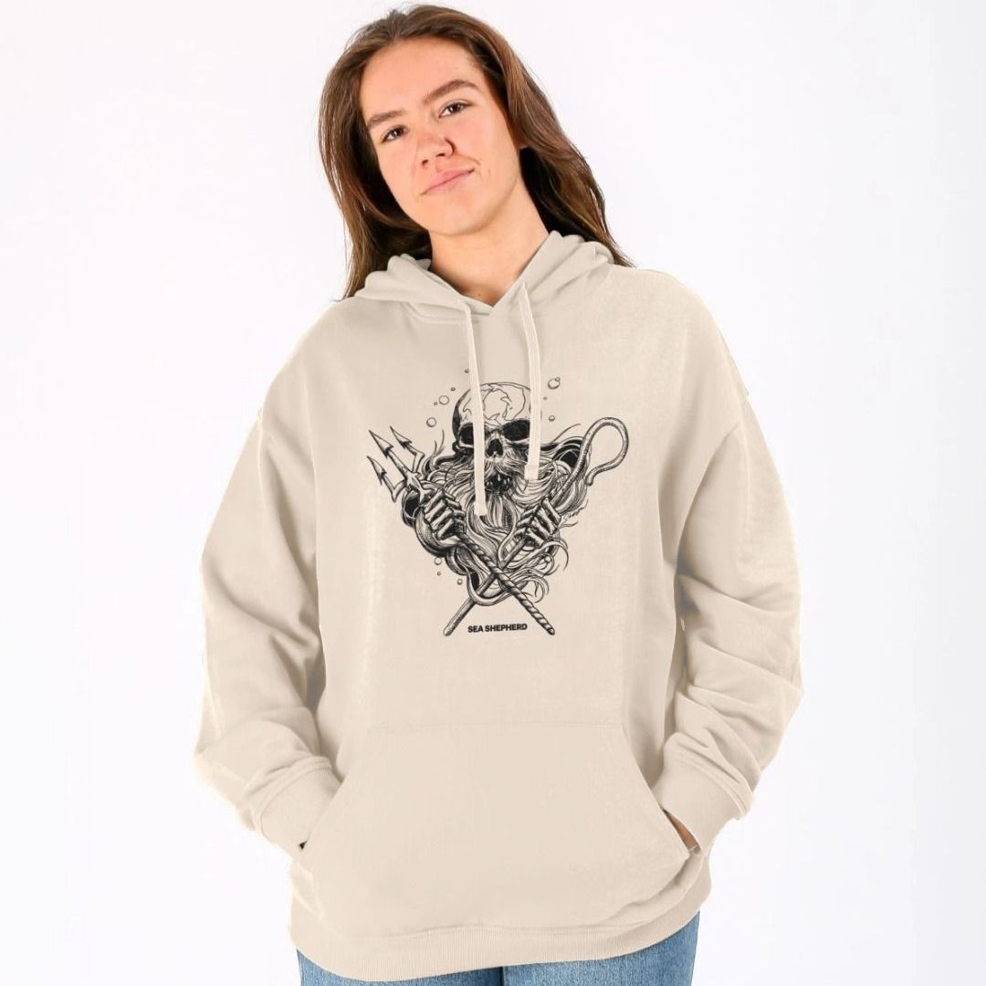 Sea Shepherd Skull Trident Unisex Hoodie