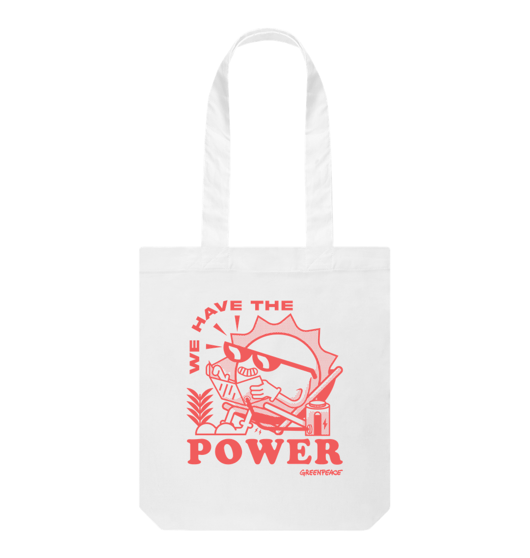 Solar Power Tote Bag