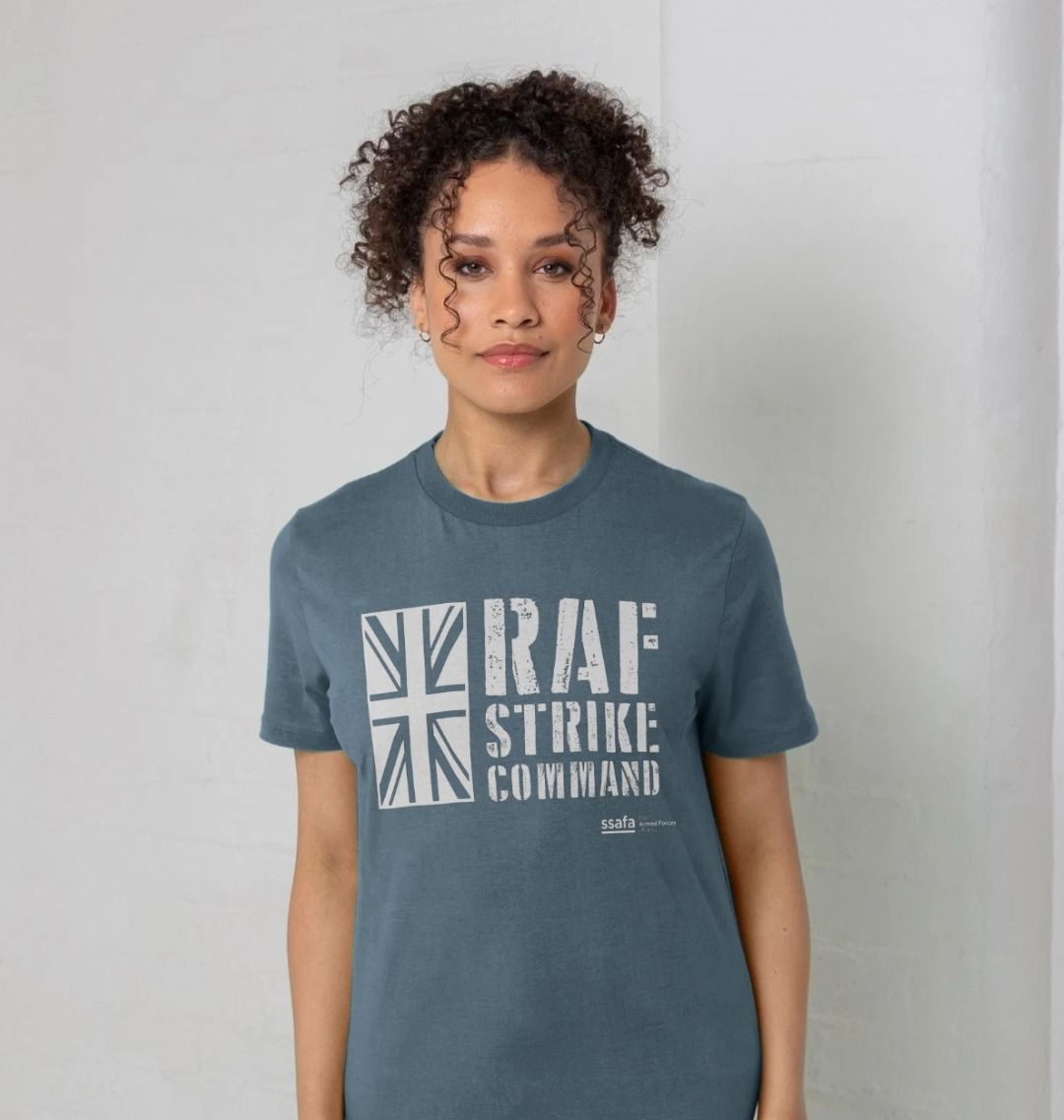 SSAFA RAF Strike Command T-shirt (Stone Blue) | SSAFA Store