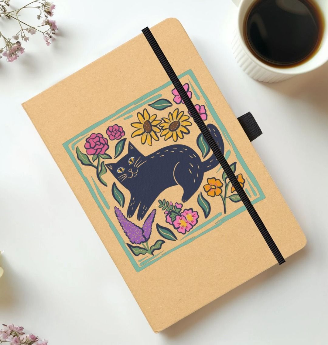 Spring Cats Notebook