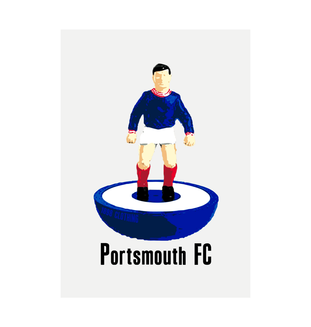 Subbuteo Player Large Print
