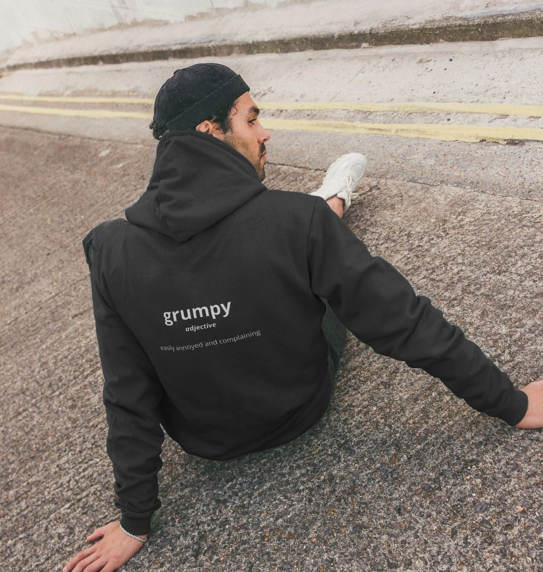 Grumpy organic cotton Hoodie