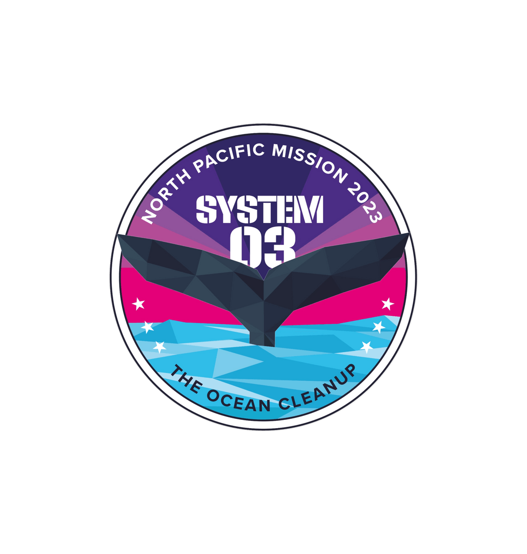 System 03 Mission Patch Sticker