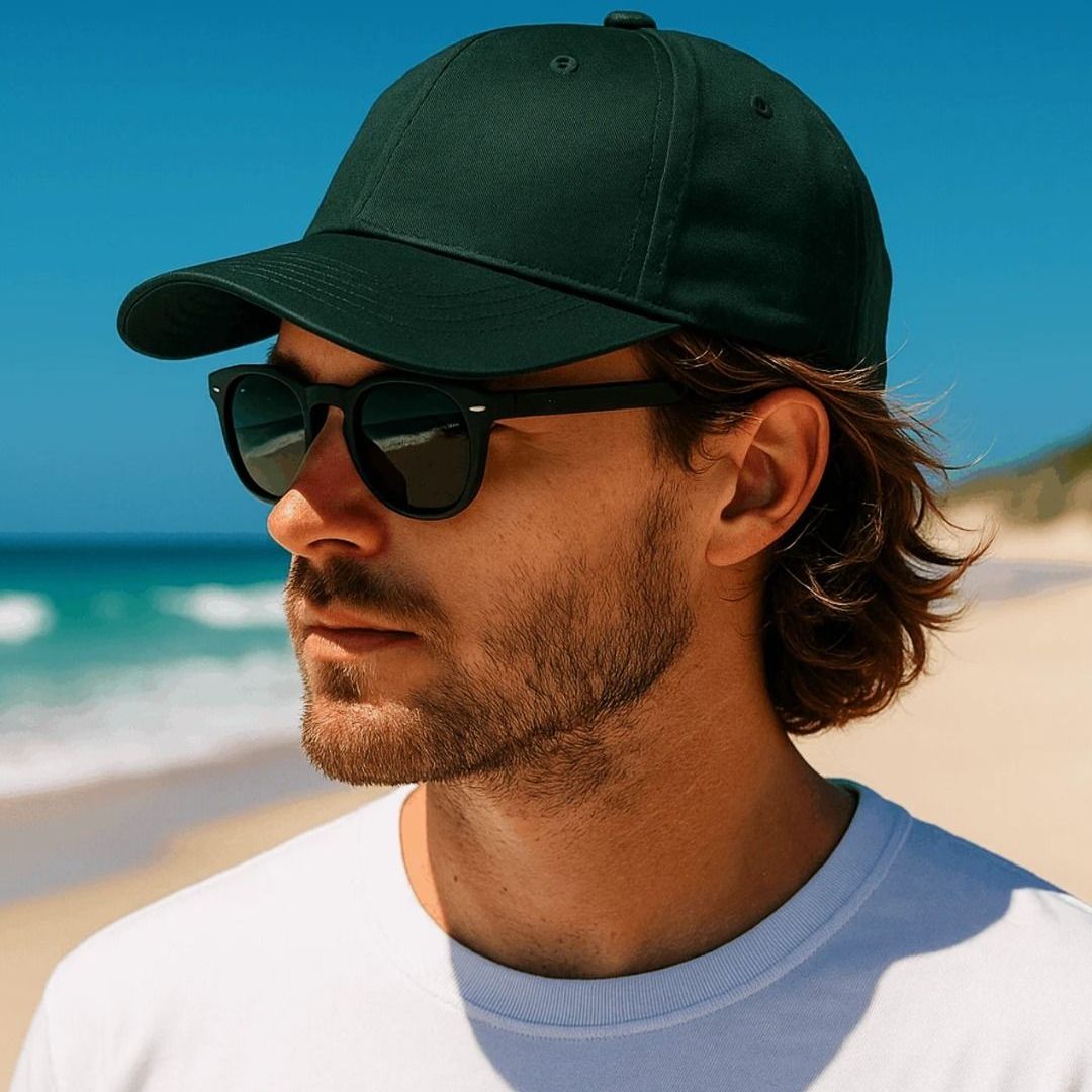 Sustainable baseball cap, plain, great eco friendly fashion