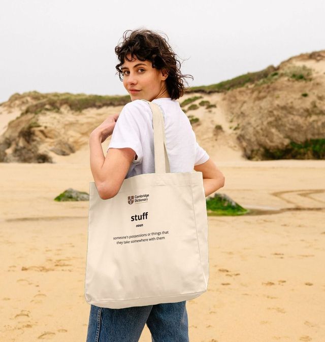 Bits and bobs organic cotton natural Tote Bag