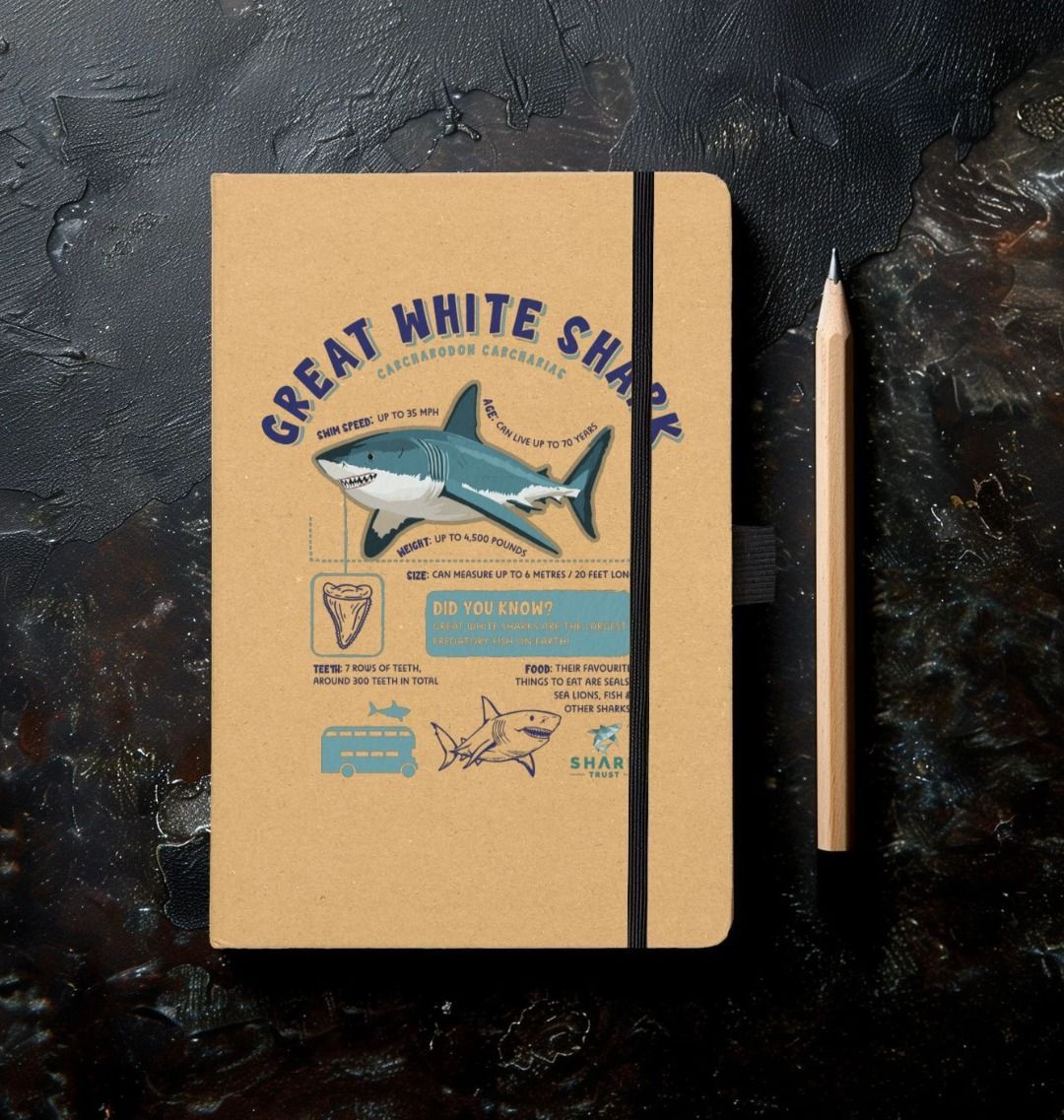 Great White Shark Notebook