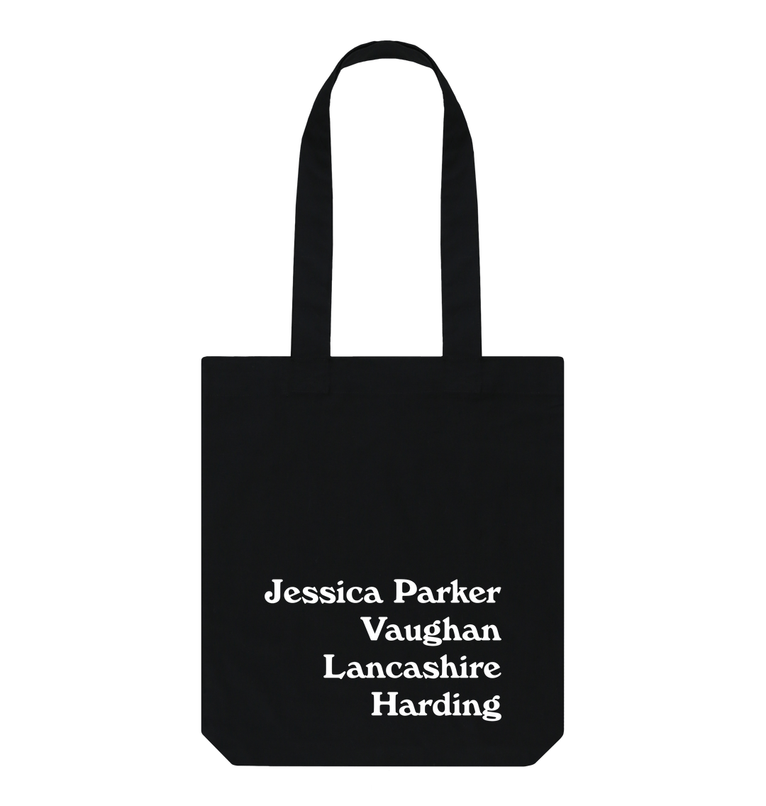 The Sarah Bag - White Print