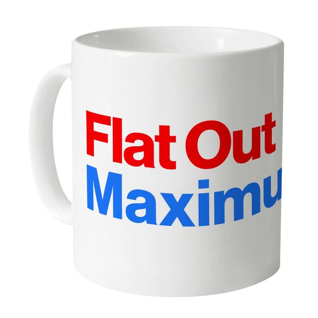 Flat Out Maximum Attack Mug