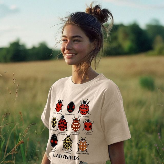 Ladybird Kids T-shirt | The Wildlife Trusts Shop