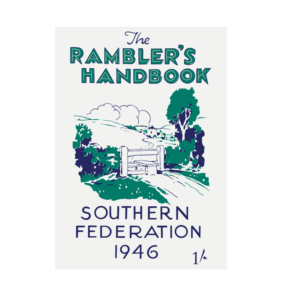 Vintage handbook print