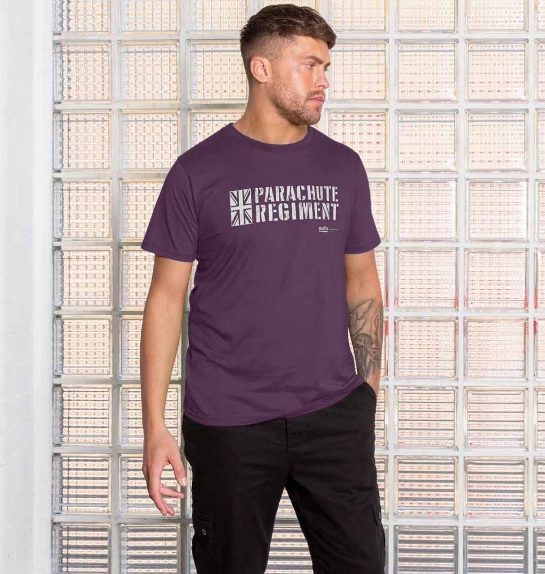 SSAFA Parachute Regiment T-shirt (Purple) | SSAFA Store