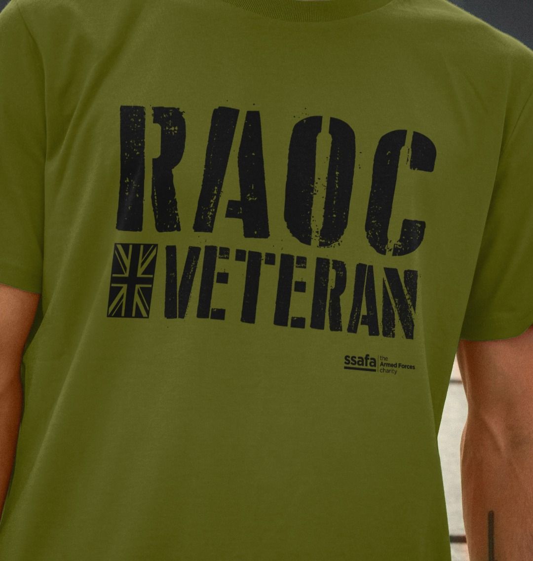 SSAFA RAOC Veteran T-shirt (Moss Green) | SSAFA Store