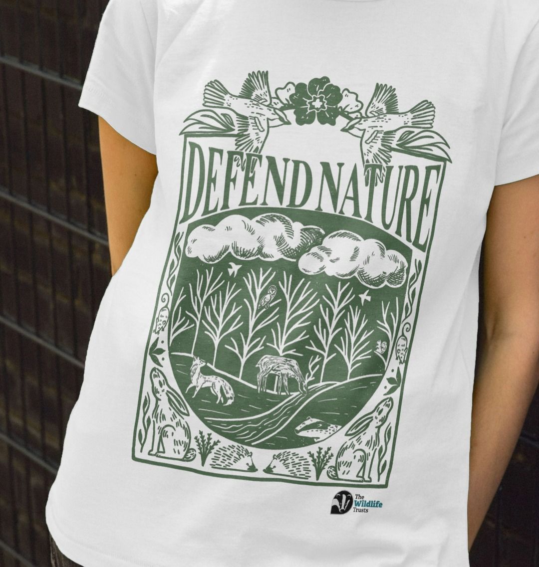 Defend Nature Top (White)