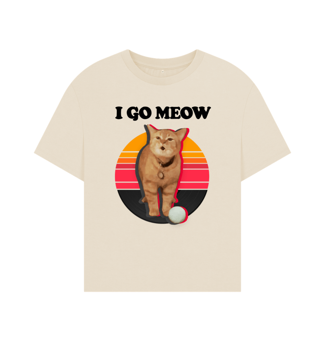Official 'I Go Meow' Women's Oversized T-shirt