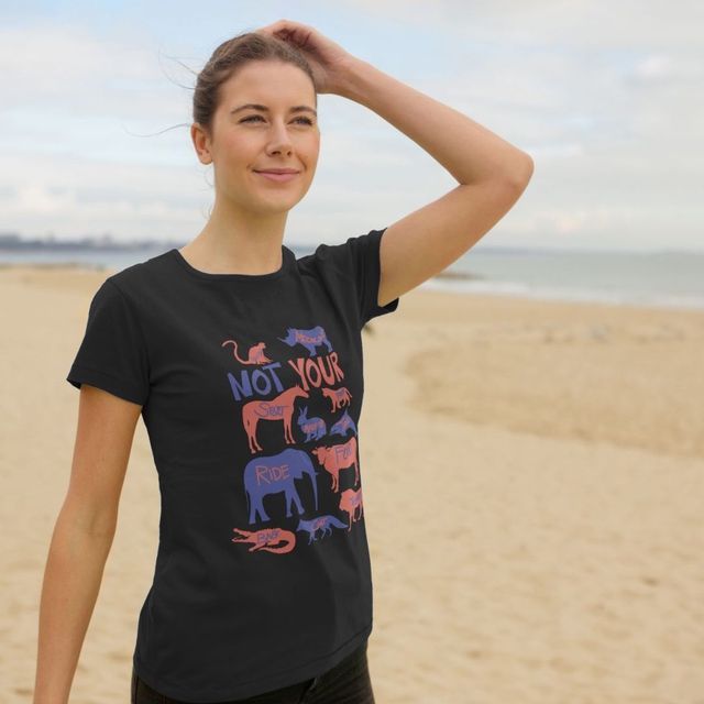 Recycled T-Shirt: Solution Not Pollution (Slim Fit)