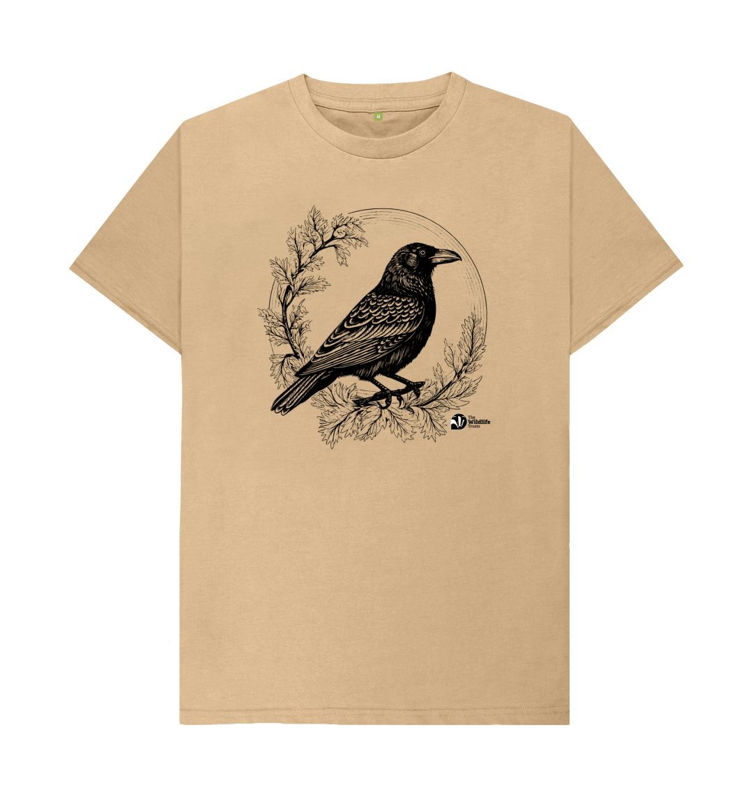Crow T-shirt | The Wildlife Trusts Shop