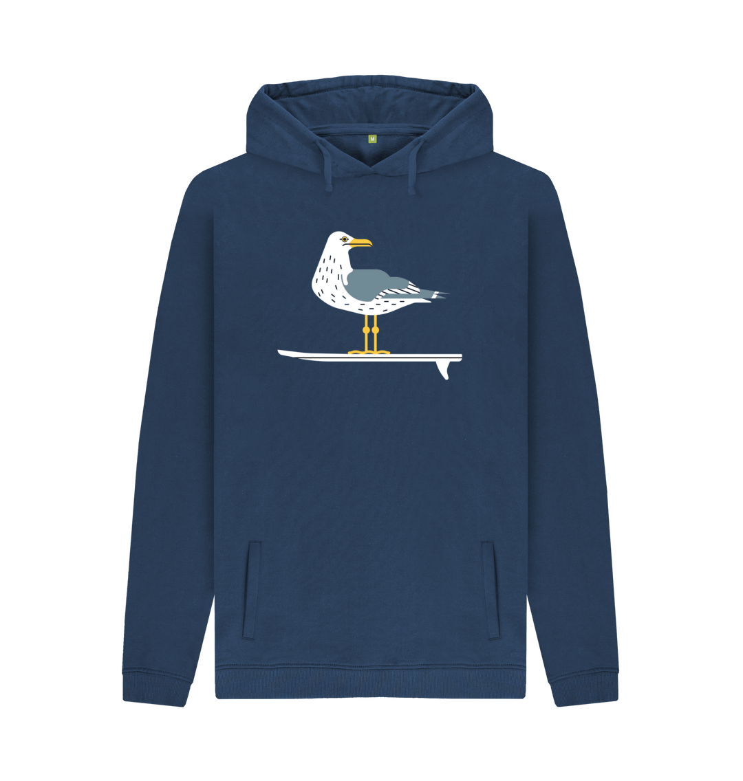 Seagull Hoodie | Coastal Bird Sweatshirt | Rapanui