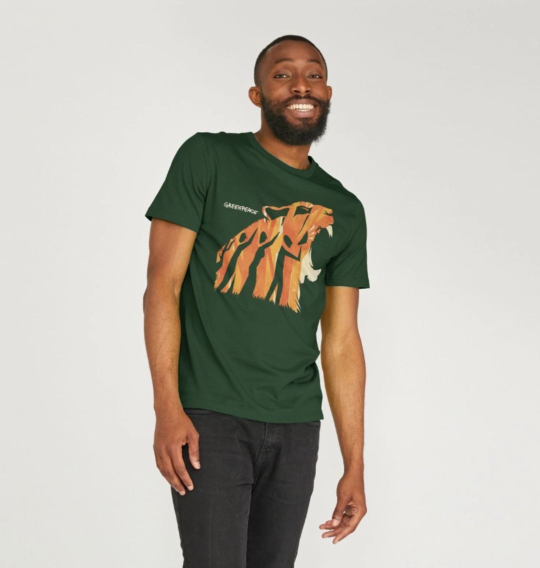 Power To The People Tiger Men's T-shirt