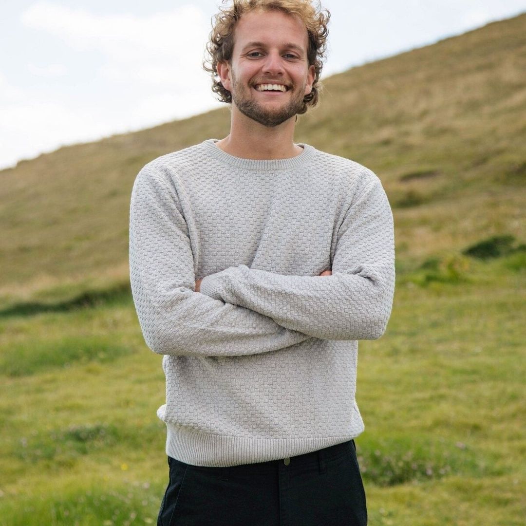 Men's Fine Knit Jumper | Organic Cotton | Rapanui