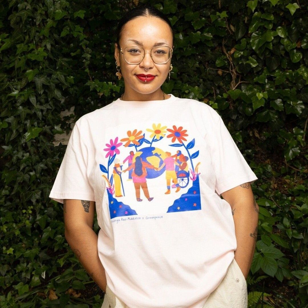 Ananya Rao-Middleton X Greenpeace T-shirt