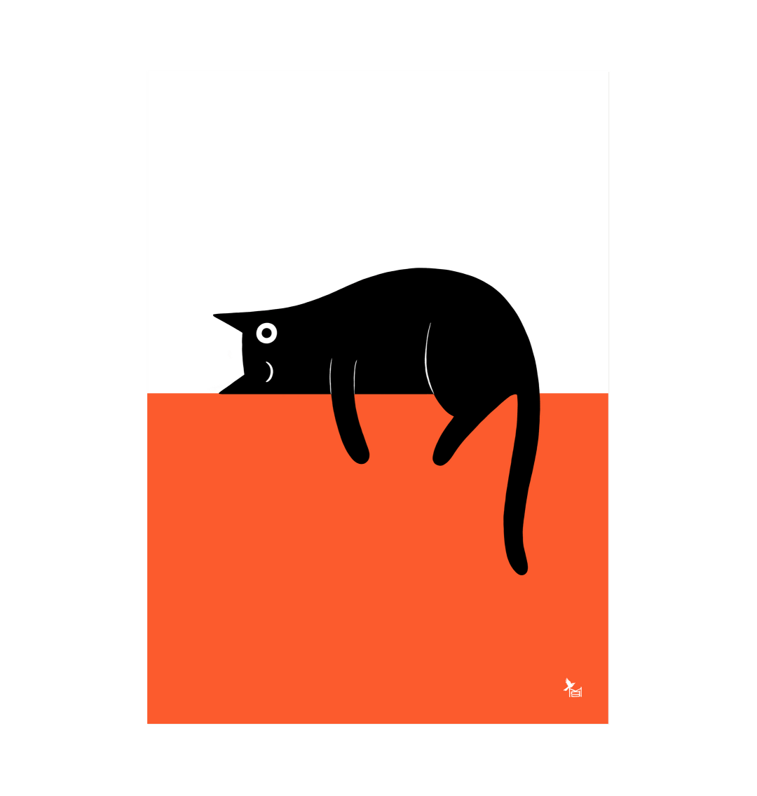 Cat Nap 1 A4 Artprint Mag Merlegollillustration