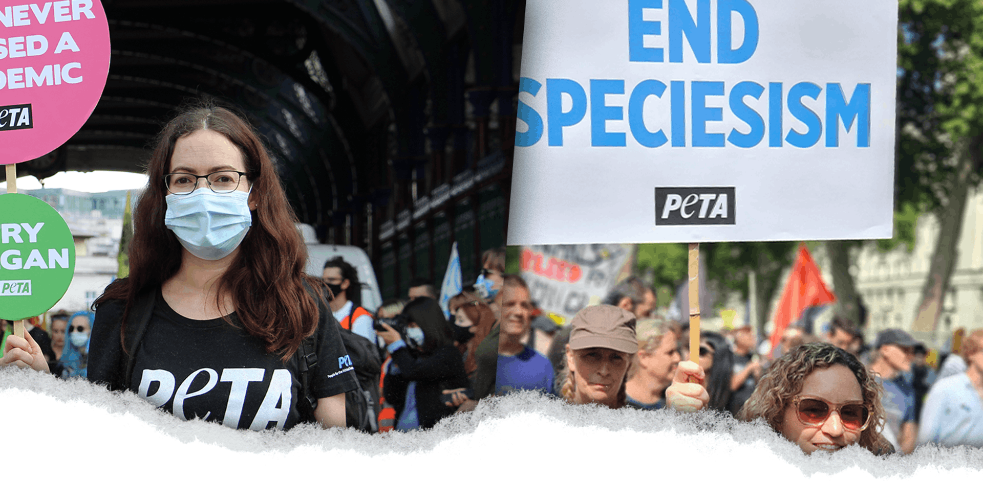 Vegan Clothing UK | Ethical Animal Rights Apparel | PETA