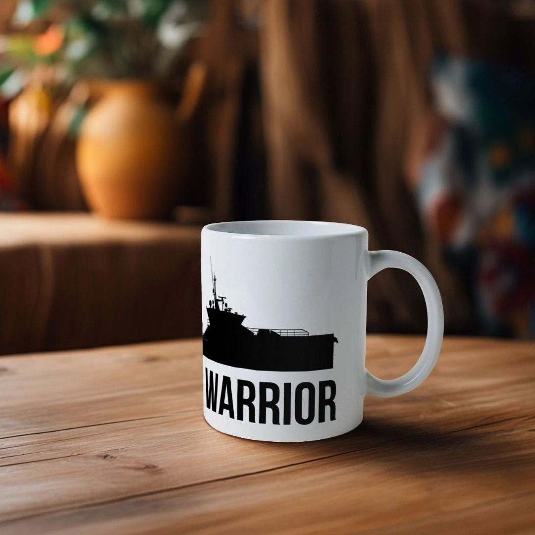 Ocean Warrior Ship Mug