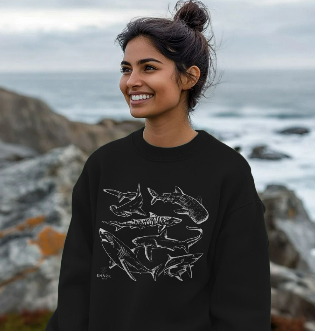 Shark Species Oversized Jumper