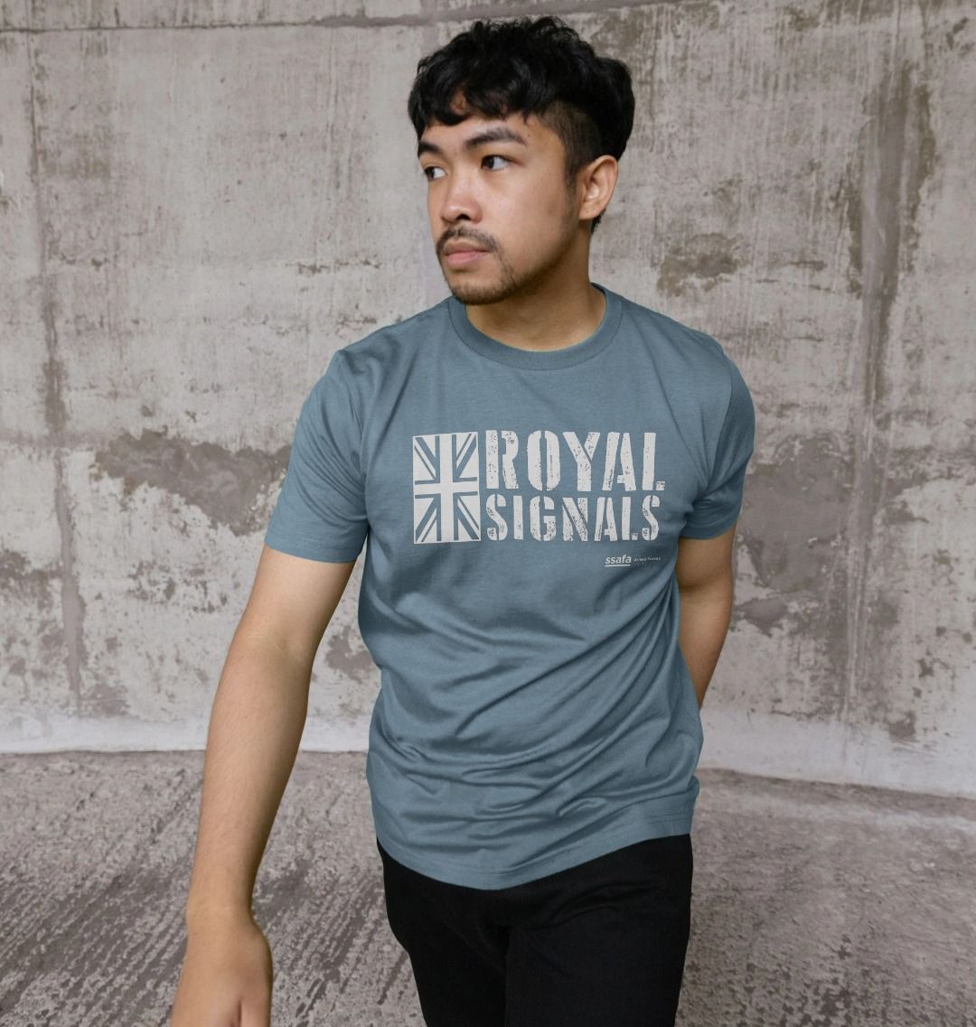 SSAFA Royal Signals T-shirt (Stone Blue) | SSAFA Store