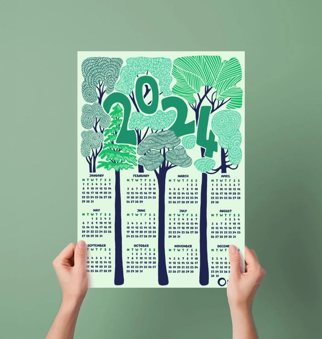 Friends of the earth 2024 Forest Calendar