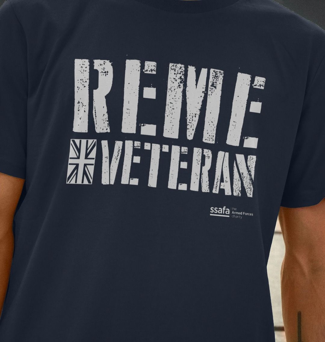 SSAFA REME Veteran T-shirt (Navy Blue) | SSAFA Store