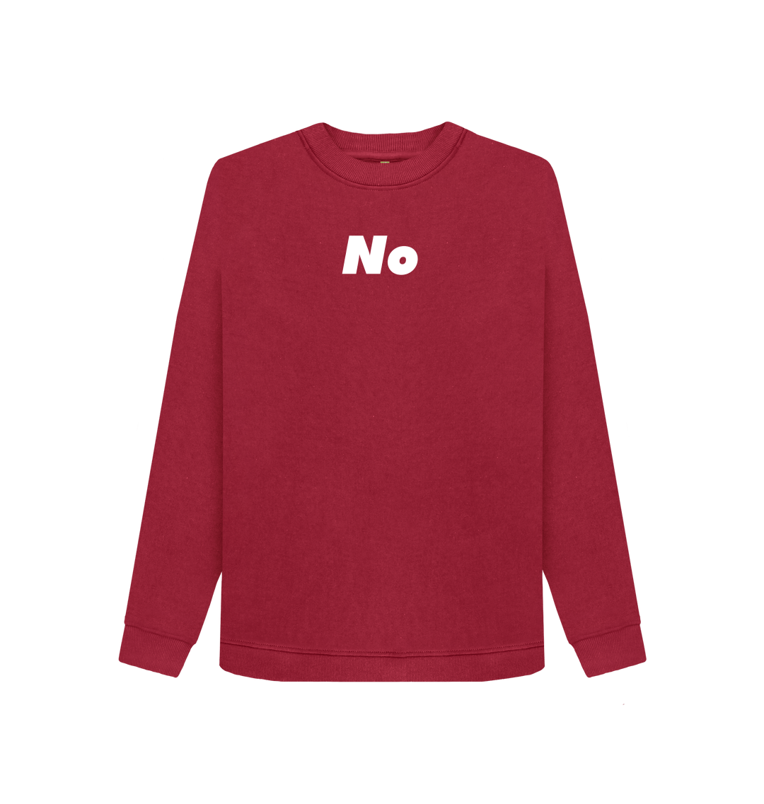 'No' Jumper