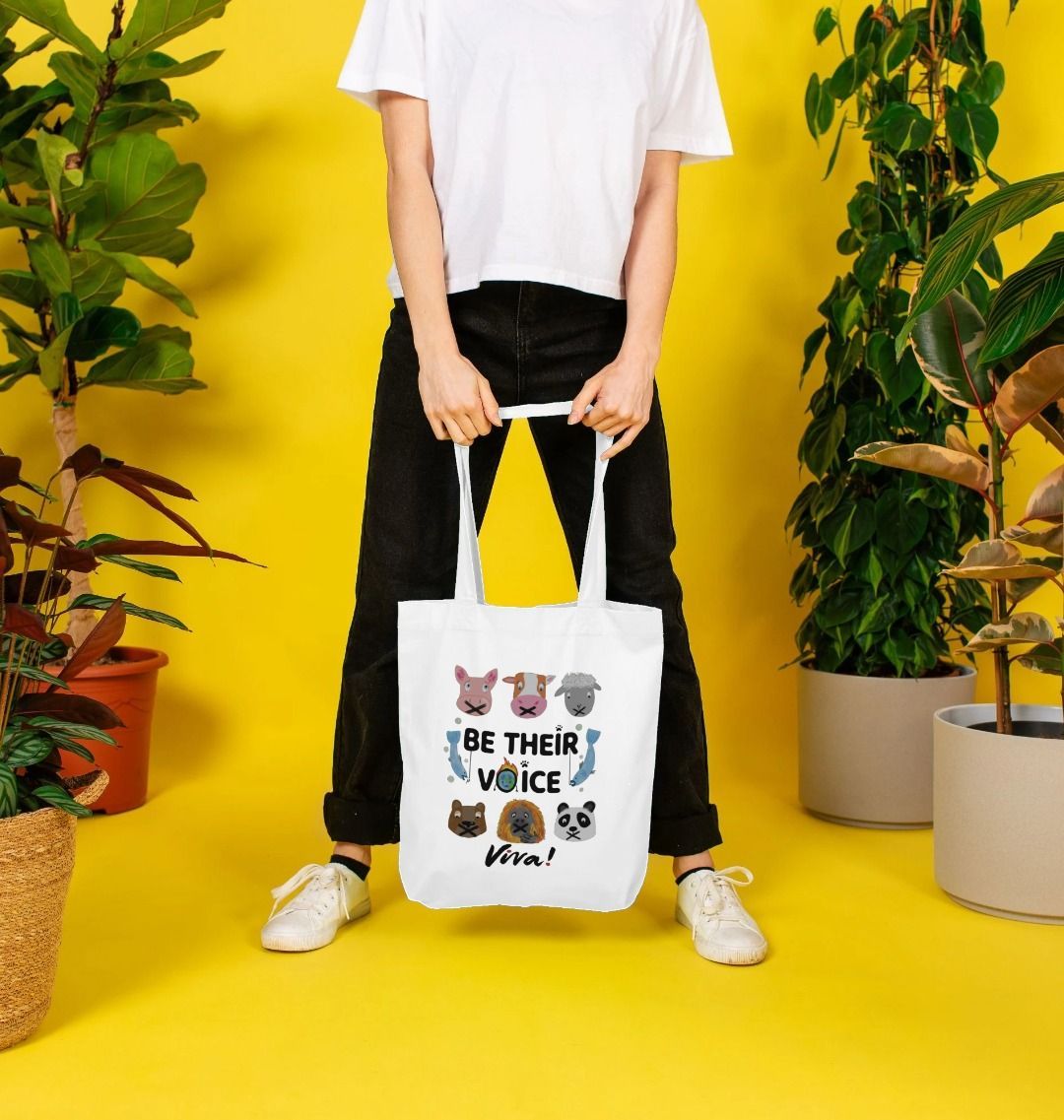 Be Their Voice By Holly Bushnell Tote Bag