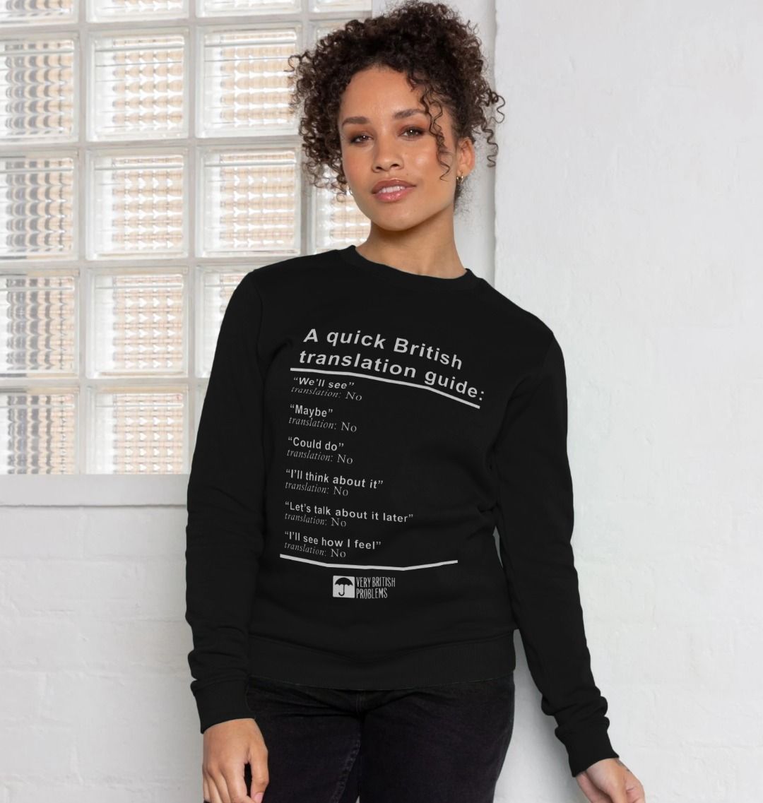 A Quick British Translation Guide Jumper
