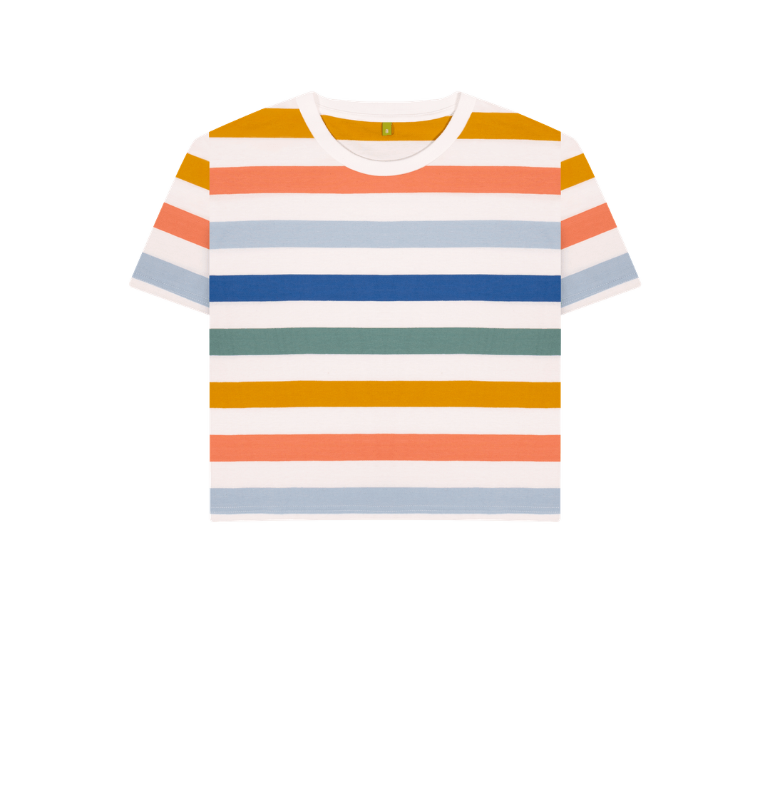 Striped Boxy Tee