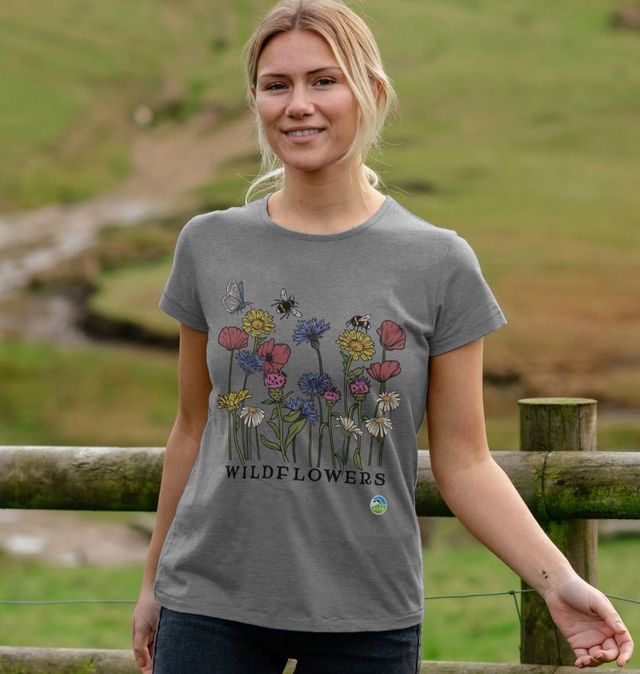 Wildflower Pollinator Boxy T-shirt